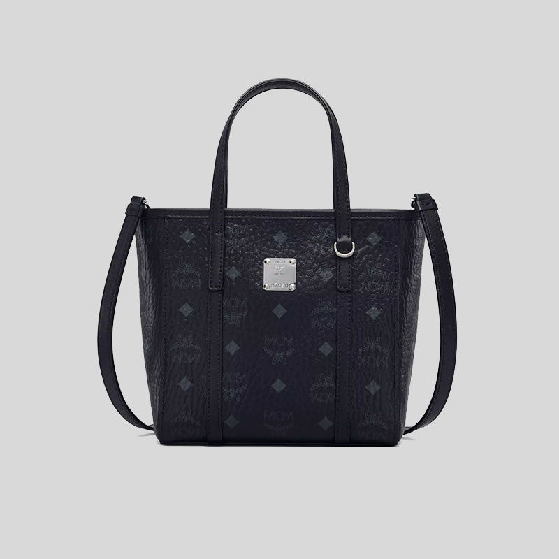 MCM Mini Toni Top-Zip Shopper In Visetos Black MWPAATN04BK001 – LussoCitta