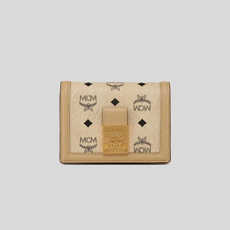 MCM Tracy Wallet in Visetos Beige MYSDSXT01I8001 – LussoCitta