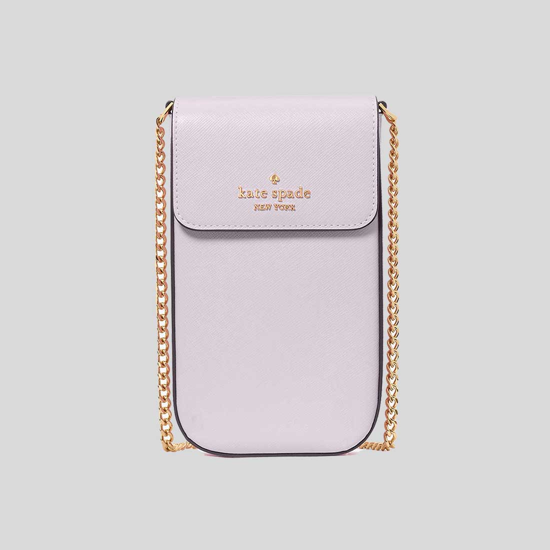 KATE SPADE Madison Phone Crossbody Bag Pale Amethyst KK152