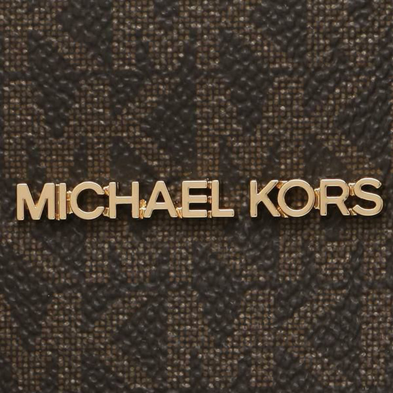 Michael Kors Mercer Medium Logo and Leather Accordion Crossbody Bag 35
